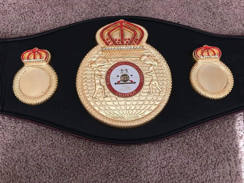 WBA WORLD Boxing Champion Ship Replica Boxing Belt Adult Best Gift for ...