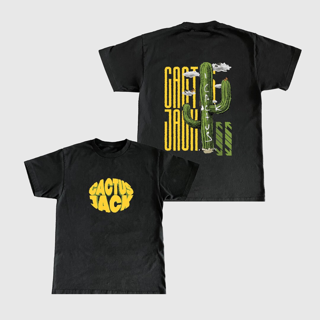 Travis Scott Cactus Jack Shirt, Travis Scott Merch, New Trendy Cacuts ...