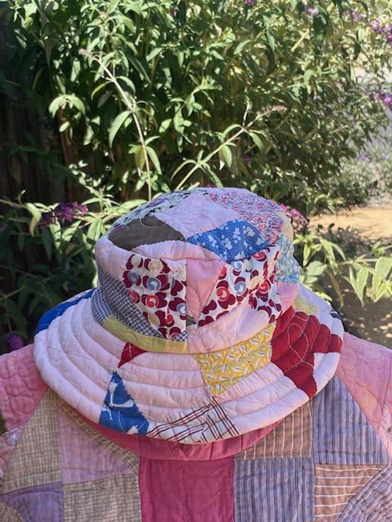 Upcycled Quilted Bucket Hats - Etsy