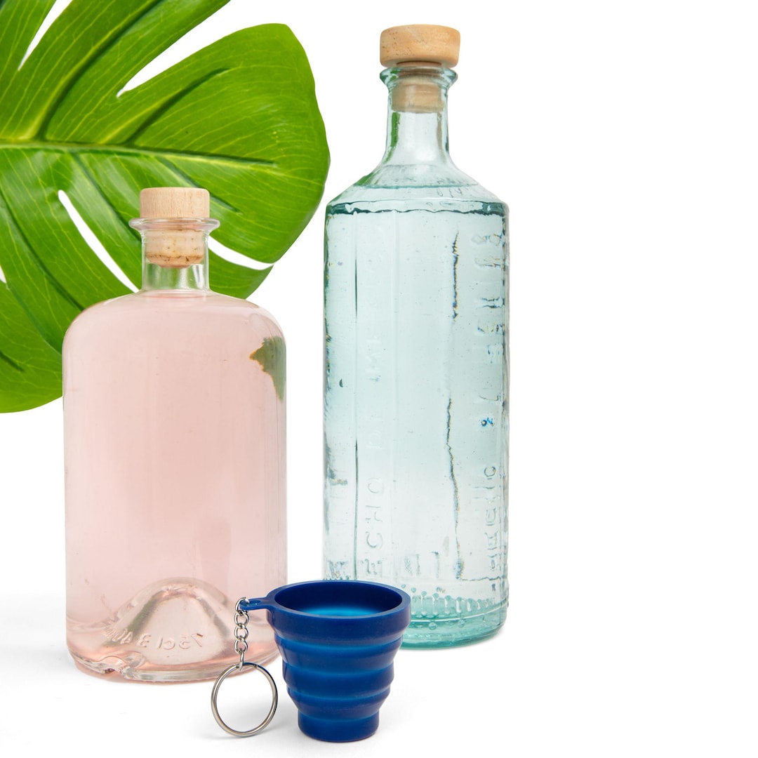 Collapsible Silicone Shot Glass Keychain: Novelty Travel Cup - Etsy