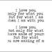 Roy Croft Printable Love Poetry 'I Love You' Instant Download Romantic ...