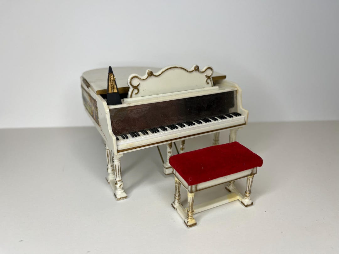 1960s Ideal Petite Princess Royal Grand Piano Set (1:16 Scale) - Etsy