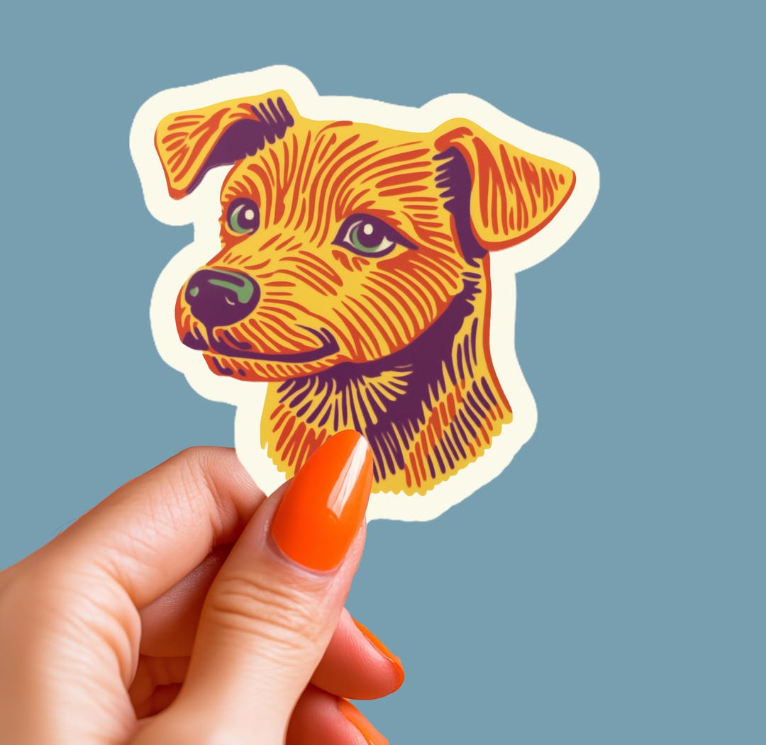 Cute Dog Sticker Jack Russel Sticker Anti Depressants Sticker Dog Mom ...