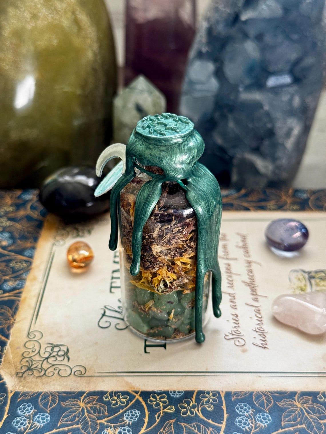 Luck & Prosperity Spell Jar - Medium - Etsy