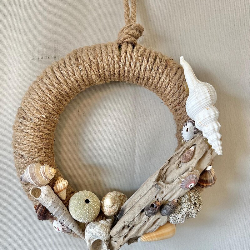 Seashell Wreath - Etsy
