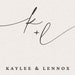 Calligraphy Simple Save the Date - Completely Customizable. Every ...