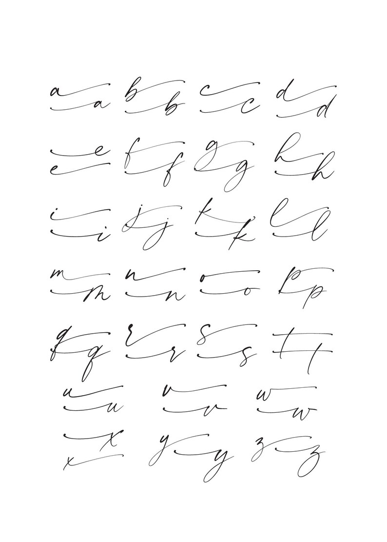Calligraphy Simple Save the Date - Completely Customizable. Every ...