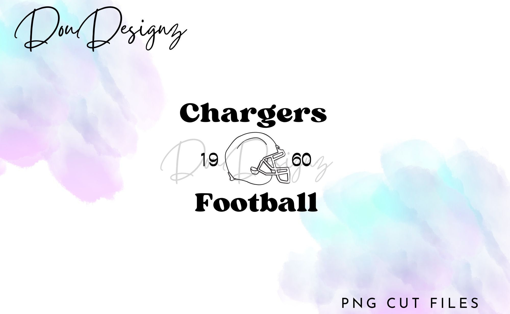 Chargers Football SVG PNG Cut Files - Etsy