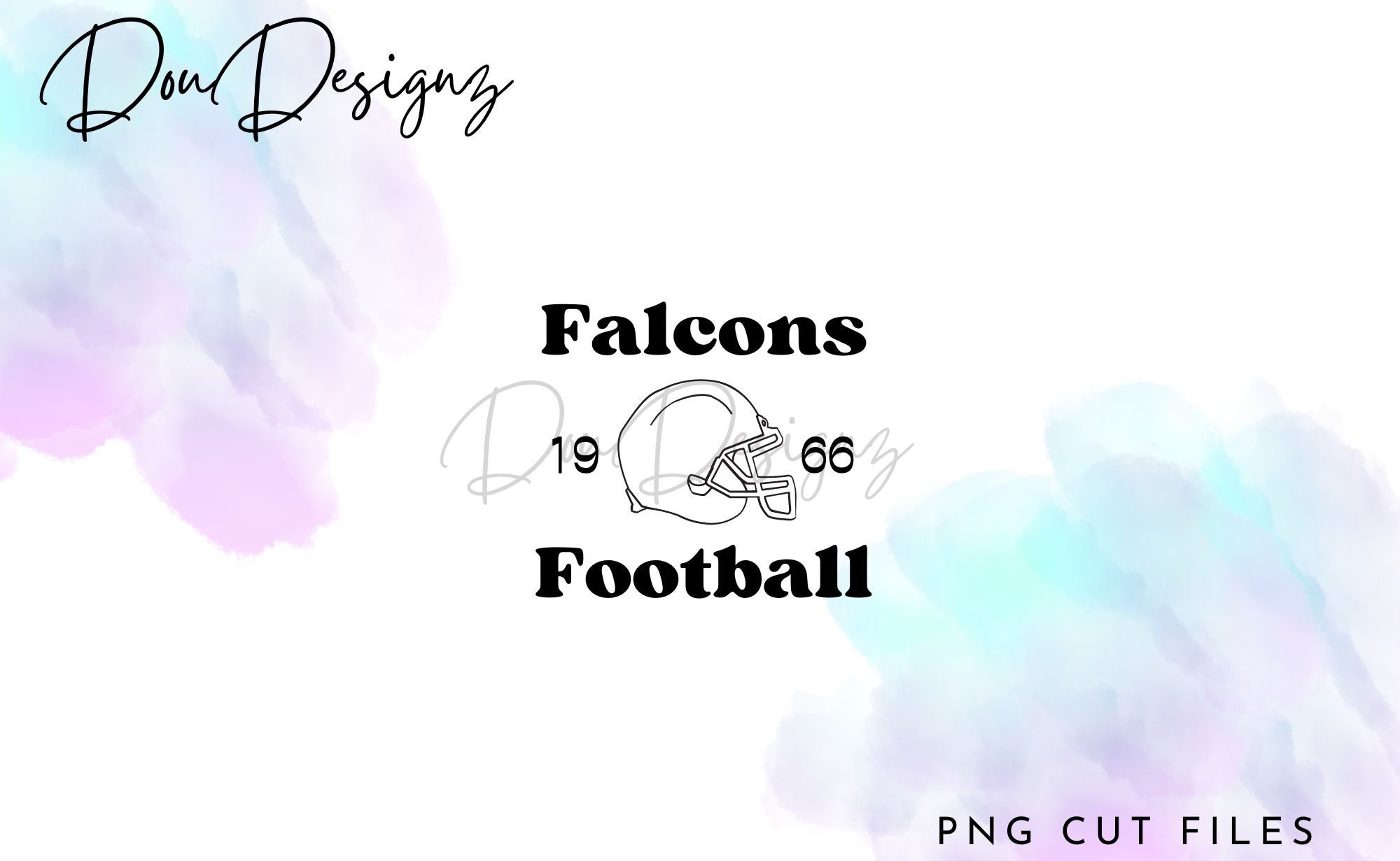 Falcons Football SVG PNG Cut Files - Etsy