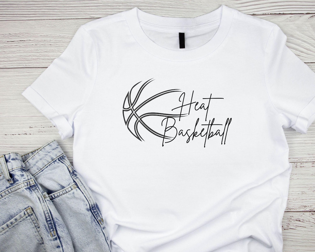 Heat Basketball SVG PNG T-shirt Design - Etsy