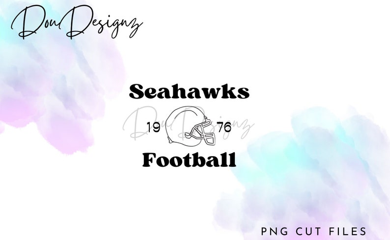 Seahawks Football SVG PNG Cut Files - Etsy