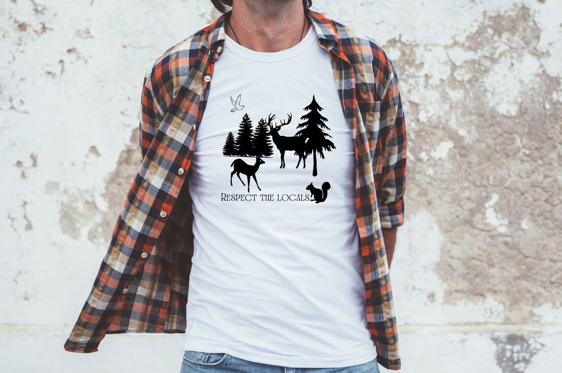 Respect the Locals PNG SVG Cut File - Etsy