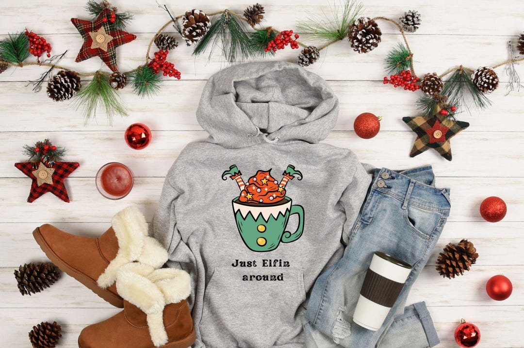 Elfin Around SVG, Just Elfin Around PNG - Etsy