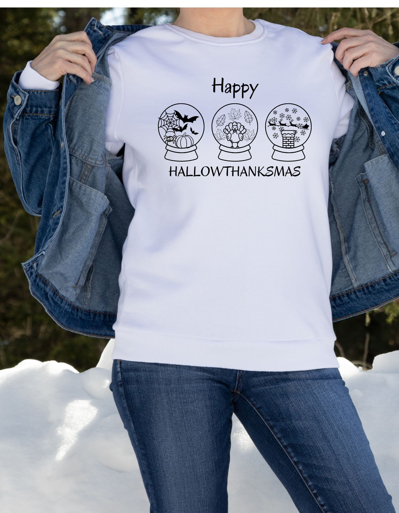 Happy Hallowthanksmas SVG PNG Cut Files - Etsy