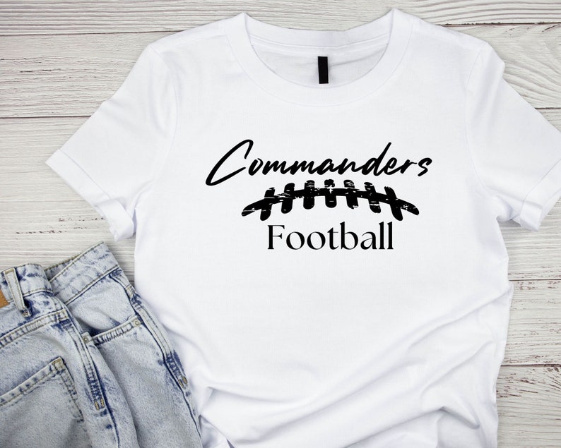 Commanders Football PNG SVG Cut File - Etsy