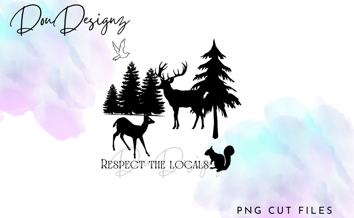 Respect the Locals PNG SVG Cut File - Etsy