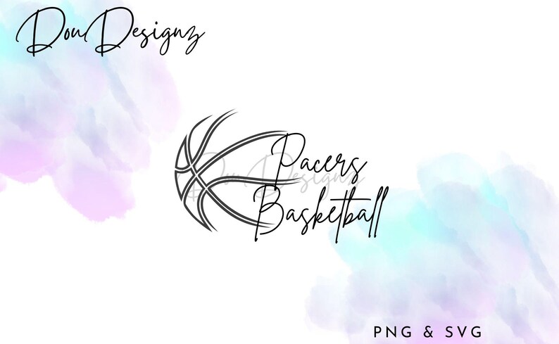 Pacers Basketball PNG SVG T-shirt Design - Etsy