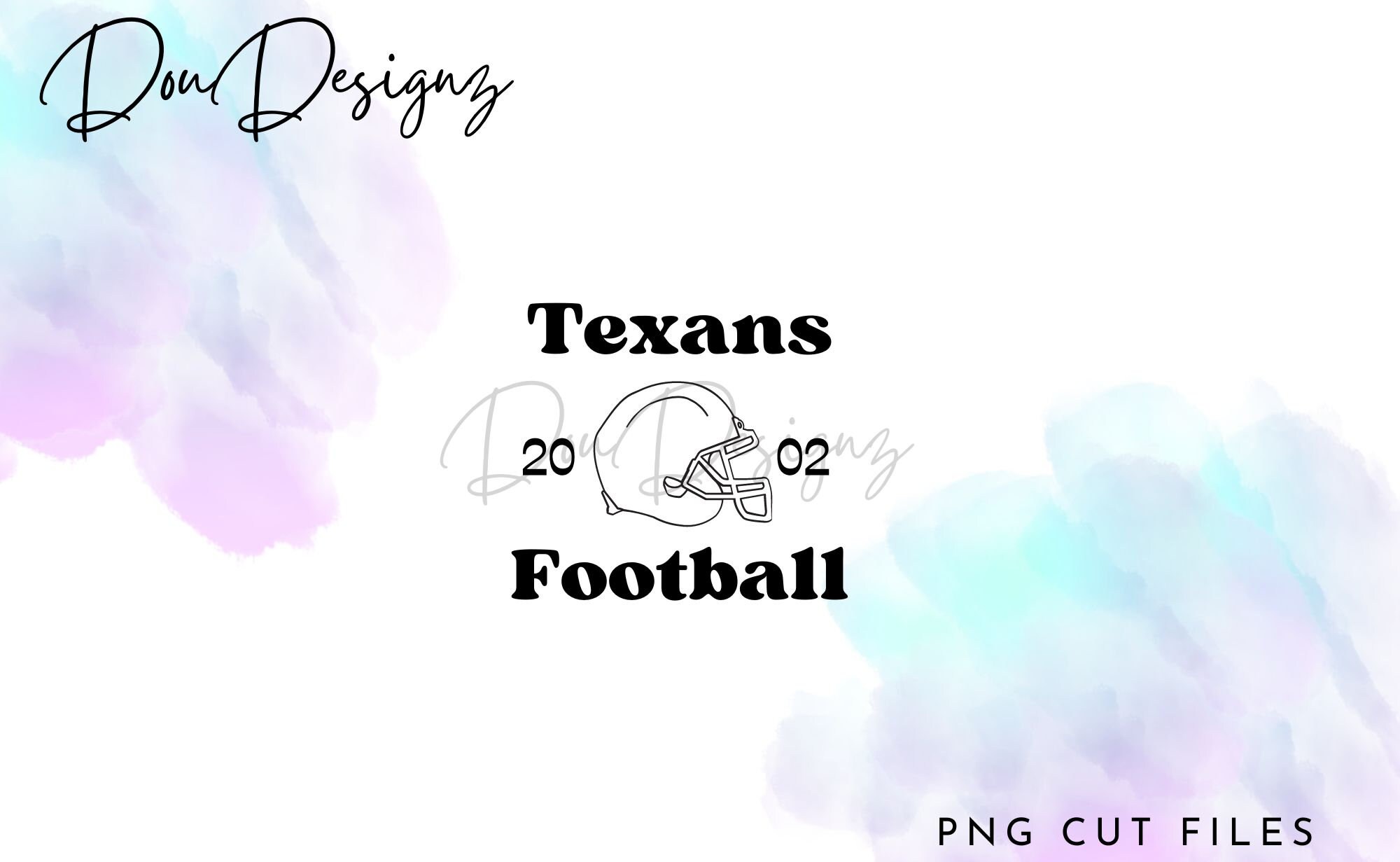 Texans Football SVG PNG Cut Files - Etsy