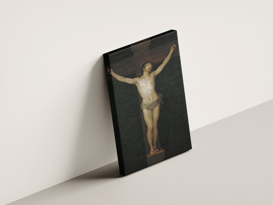 Christ Crucified 1780 by Francisco Goya Canvas,canvas Wall Art,canvas ...