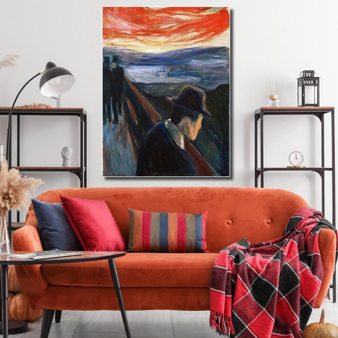 The Despair by Edvard Munch Canvas Art Design / POSTER or CANVAS READY ...