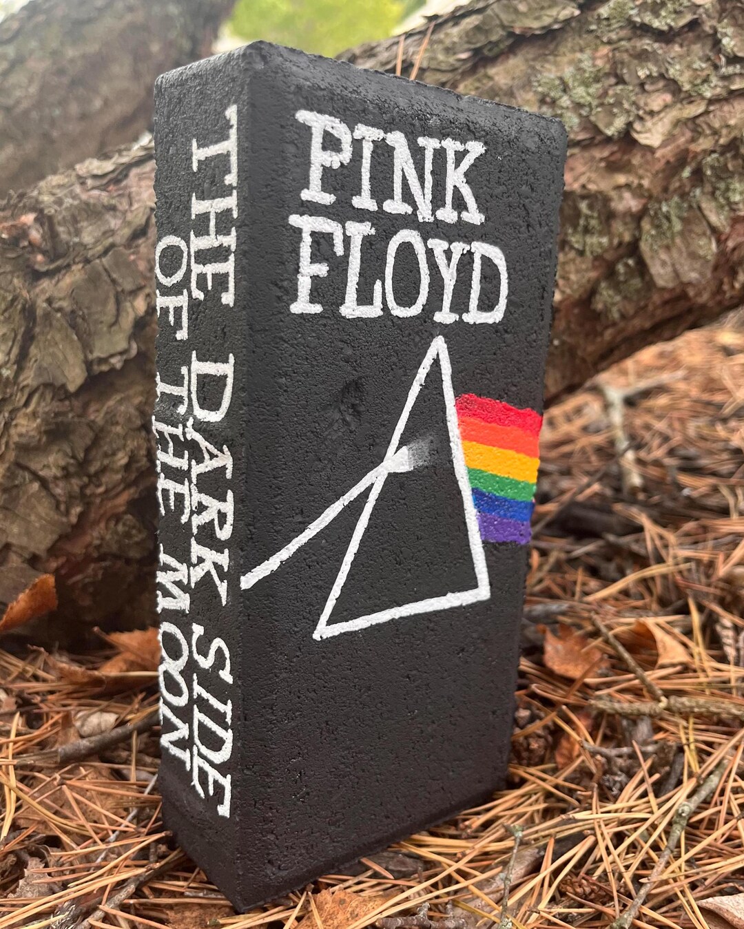Book Brick: Pink Floyd Dark Side of the Moon - Etsy