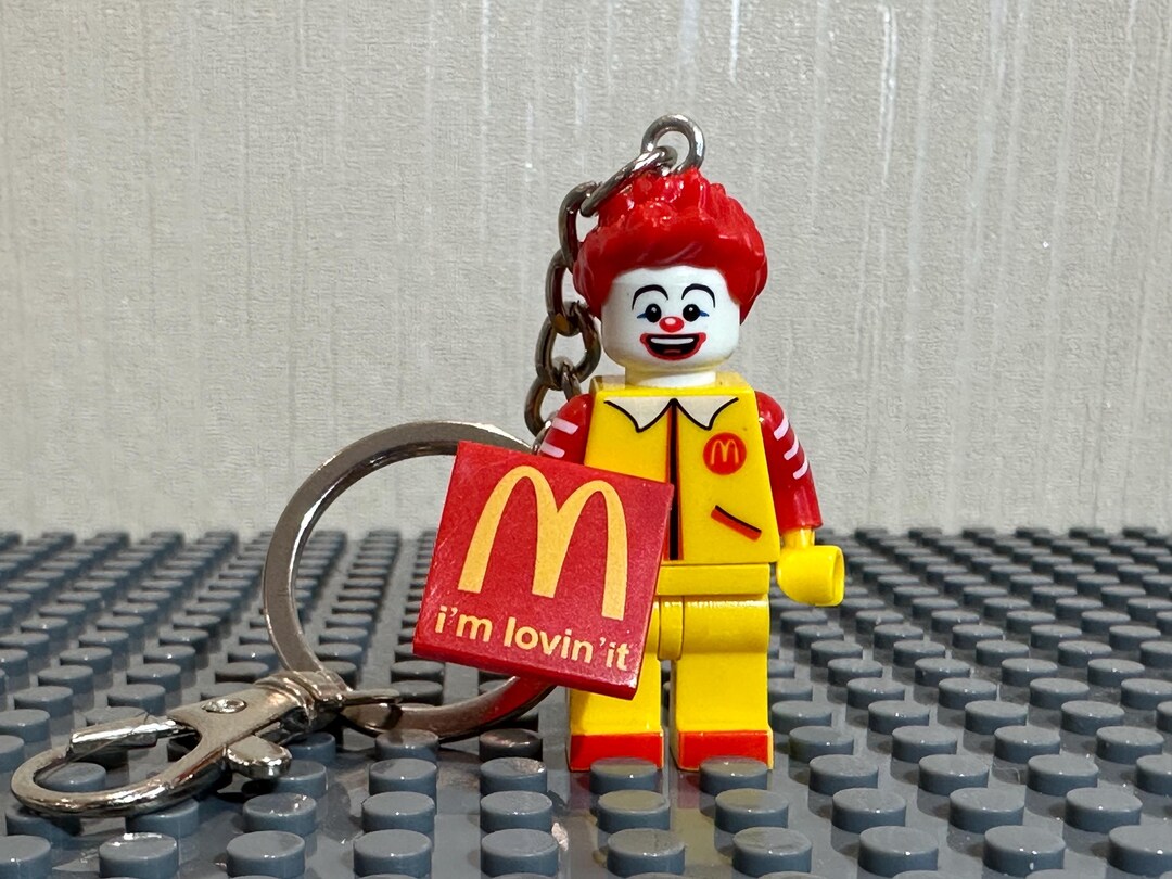 Ronald Mcdonald Mcdonald's Minifigure Keyring Keychain Father's Day ...