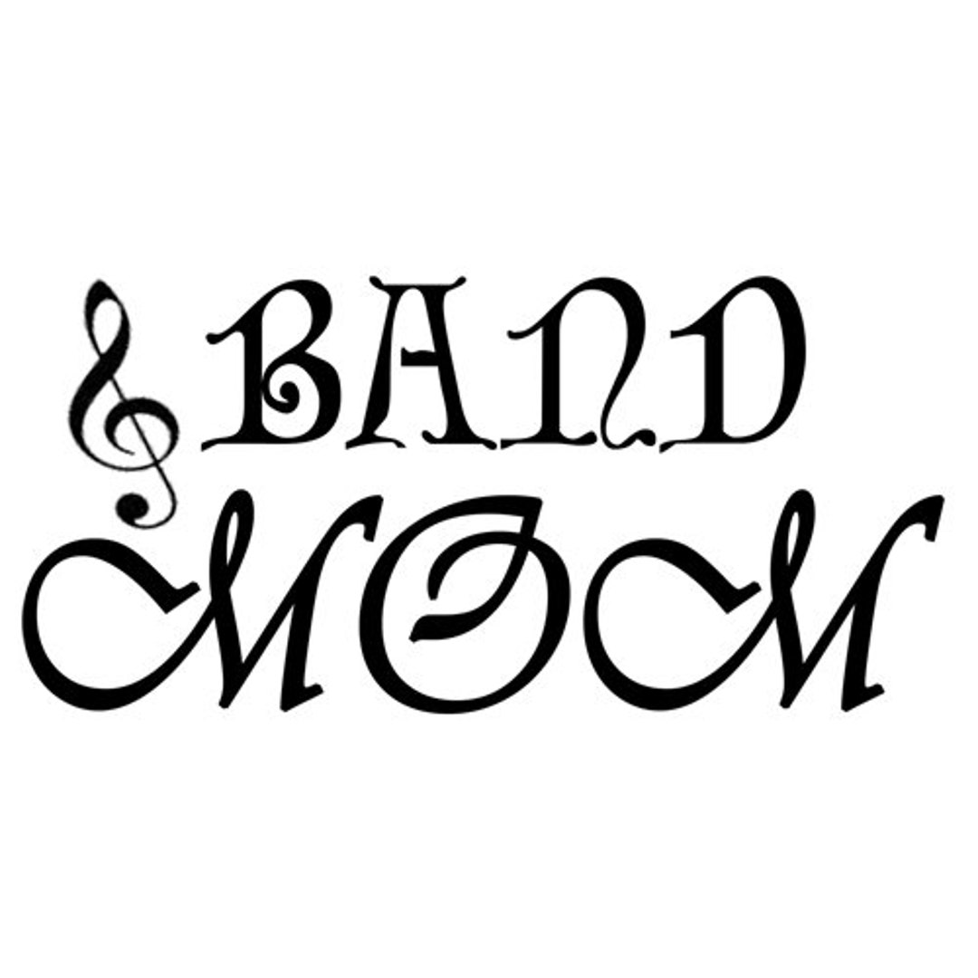 Vinyl Decal Band Mom 4w X 2h FREE SHIPPING - Etsy