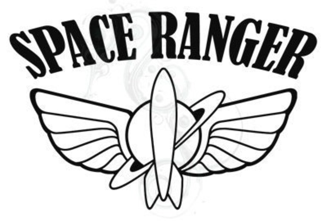 Vinyl Decal Space Ranger 5.50 FREE SHIPPING - Etsy