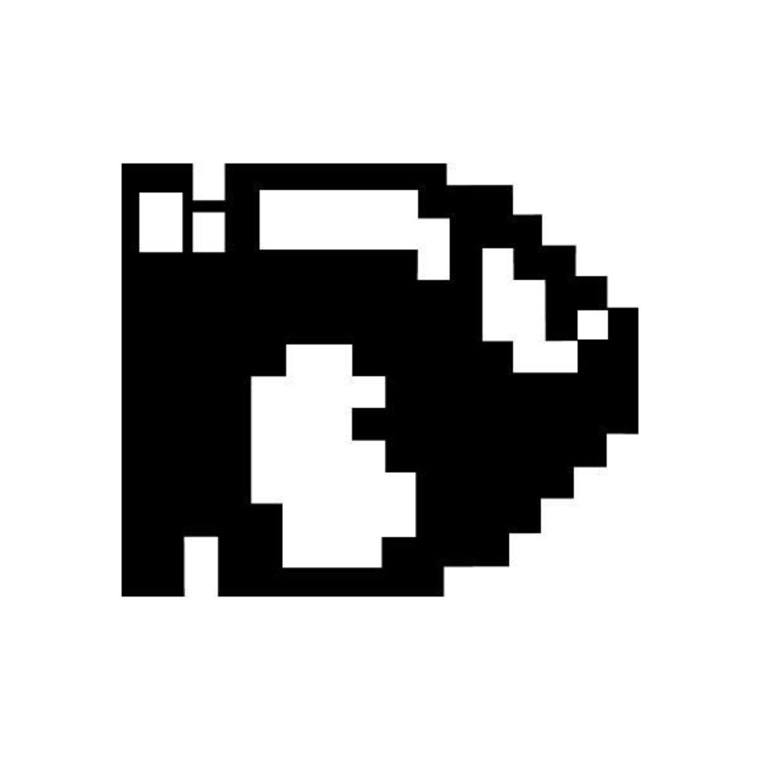 Vinyl Decal 8 Bit Bullet FREE SHIPPING - Etsy