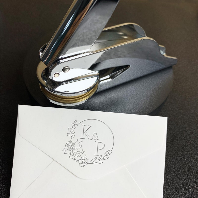 Embossed Name Cards - Etsy