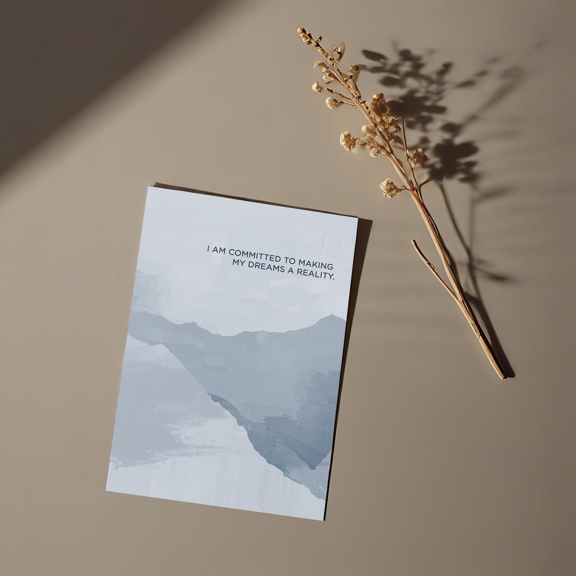 Printable Positive Affirmation Cards, Japandi Silhouette Art, Zones of ...