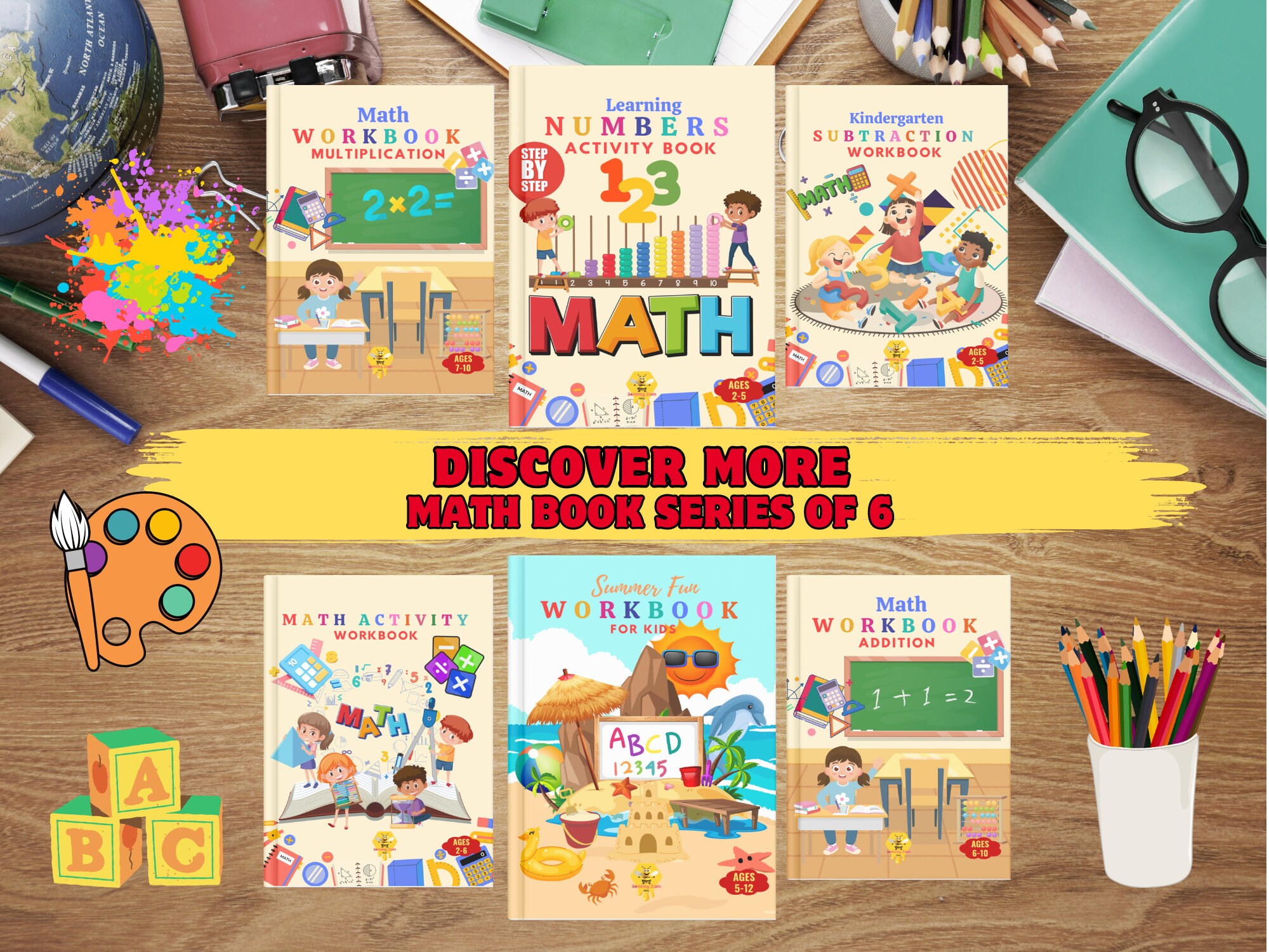 Mastering Multiplication Math Workbook for Kids: 100 Pages of Fun and ...