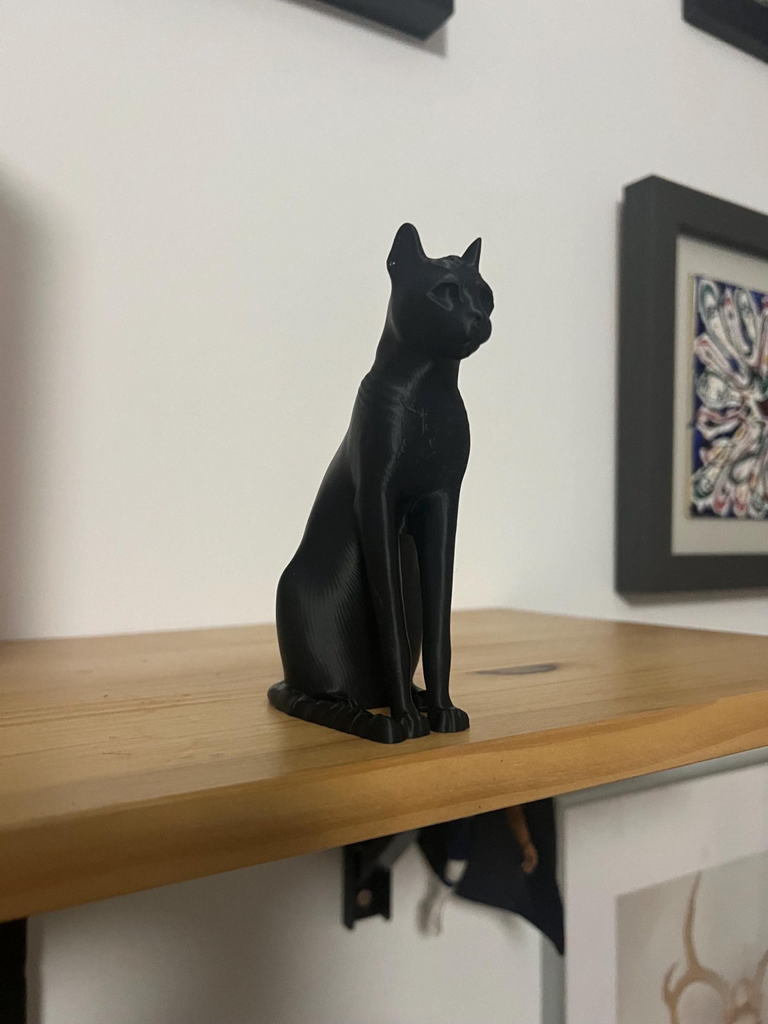 Bastet Cat | Color | Gayer-anderson | Egyptian Art | Home Decor | 3D ...