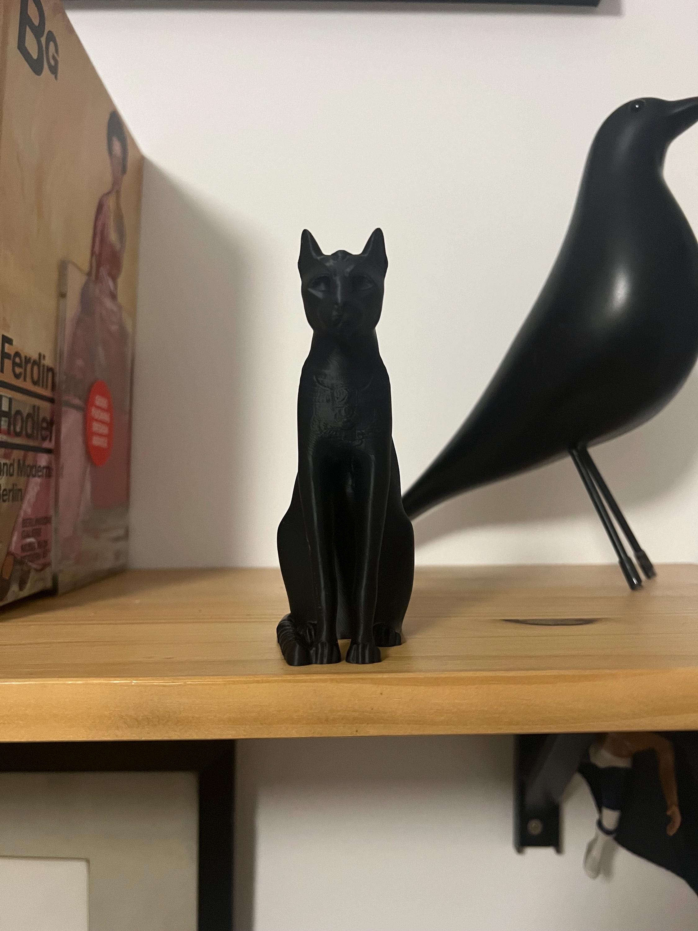 Bastet Cat | Color | Gayer-anderson | Egyptian Art | Home Decor | 3D ...