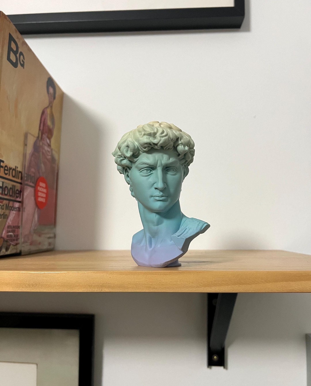 Head of Michelangelo's David | Color | Gradient | Bust | Renaissance ...