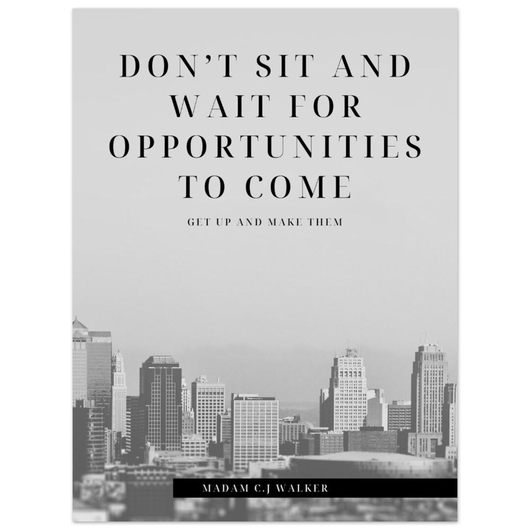 Inspiring Poster. Quote Poster. Premium Matte Paper Poster - Etsy