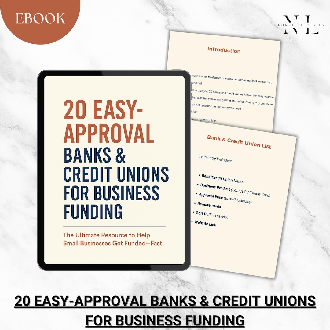 20 Easy-approval Banks & Credit Unions for Business Funding | Business ...