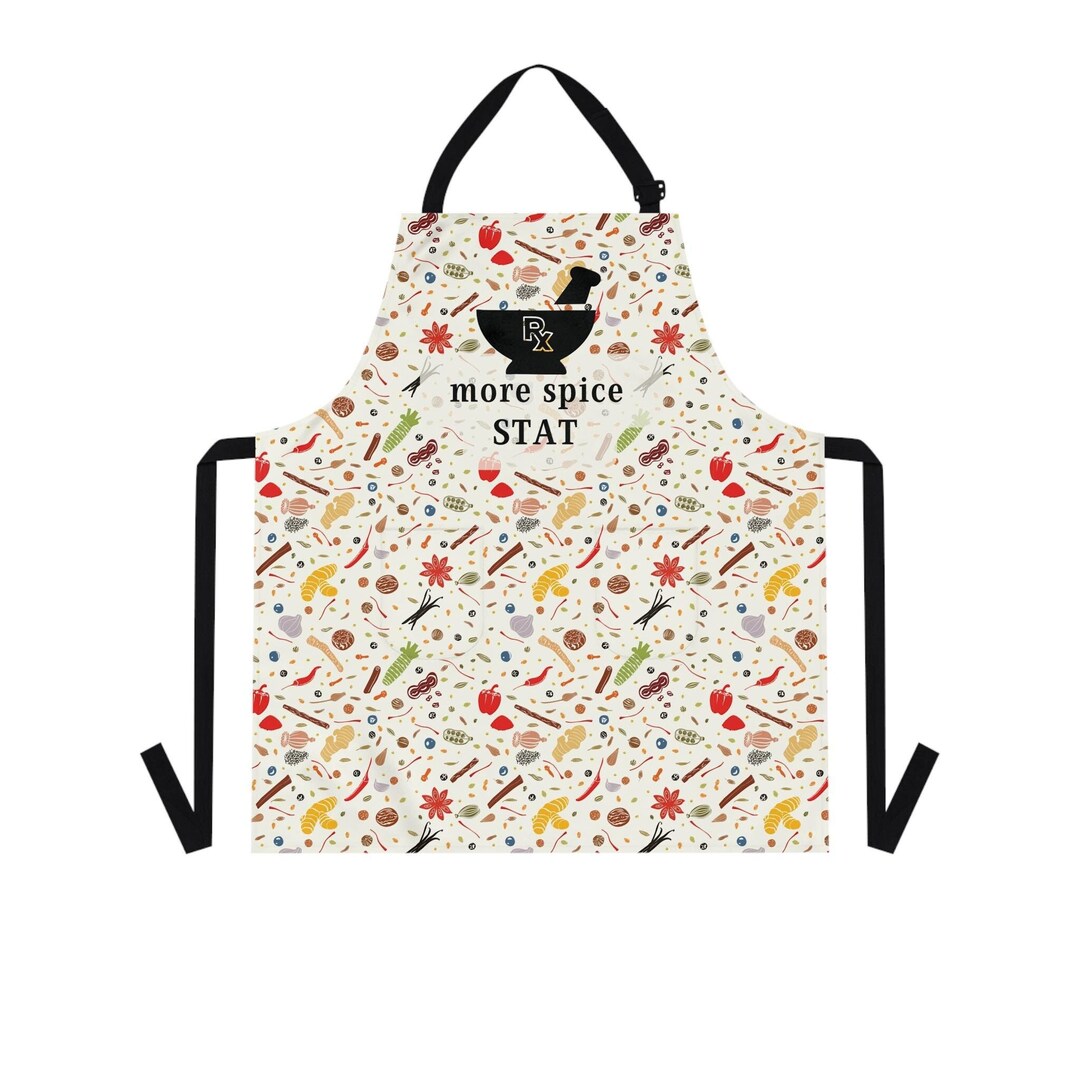 Kitchen Apron for Nurses, Doctor Cooking Apron, Medical Theme Chef ...