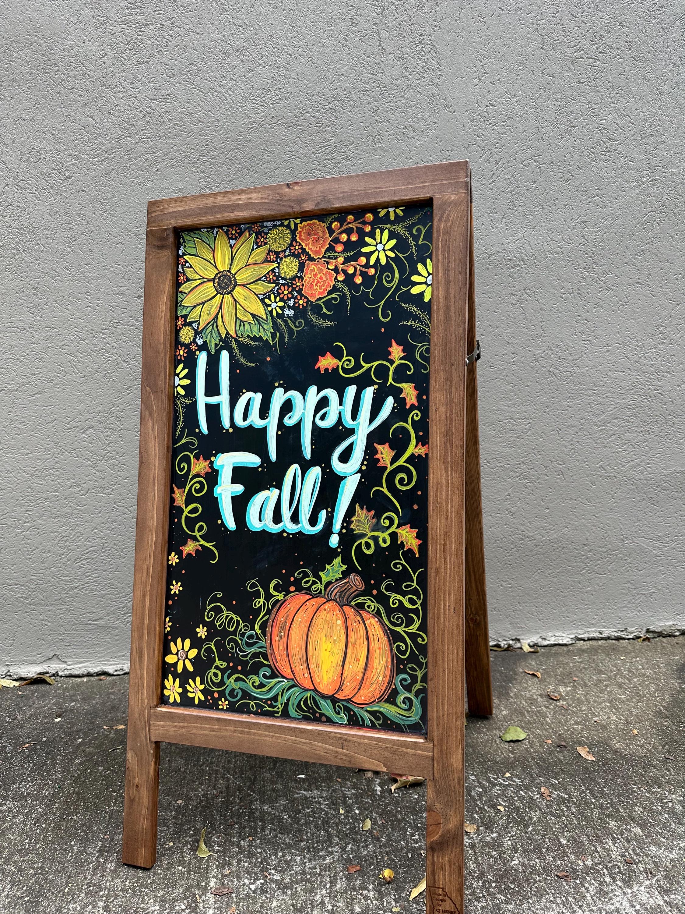 Handmade Wooden A-frame Sign - Etsy