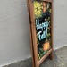 Handmade Wooden A-frame Sign - Etsy