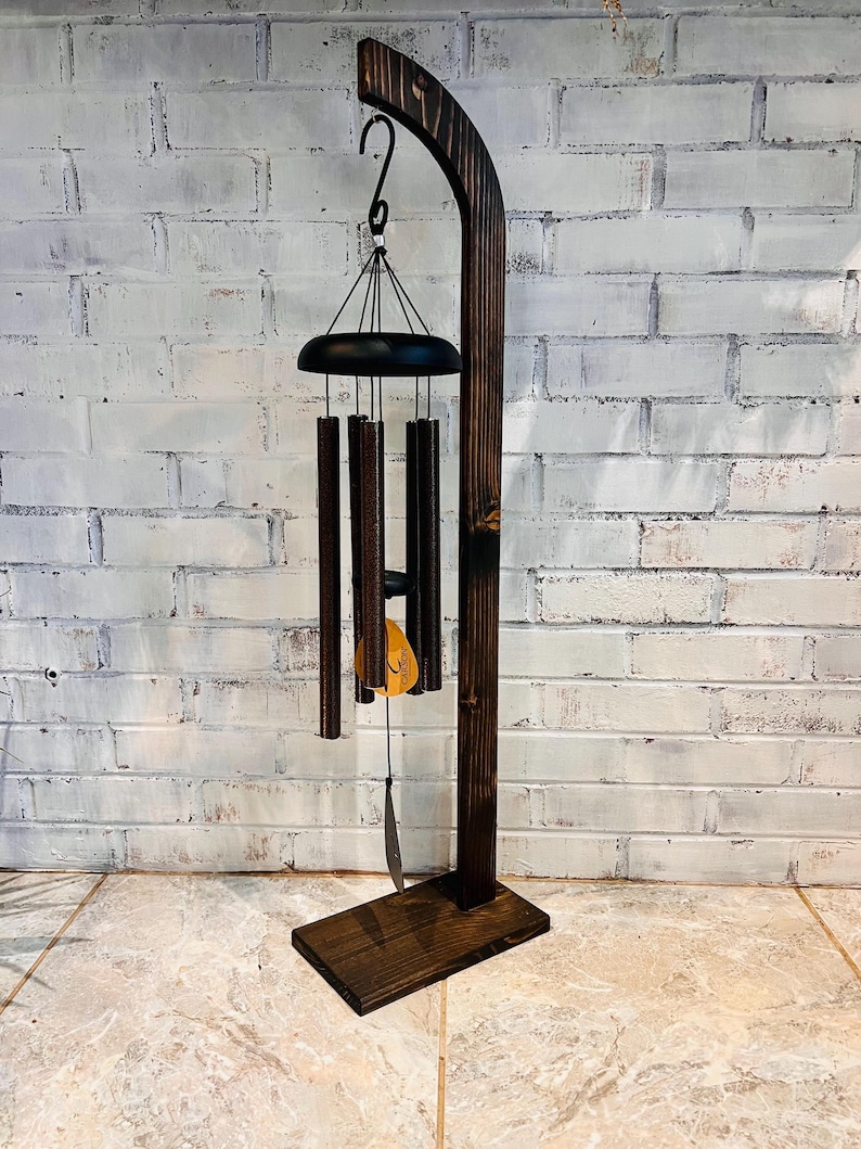 Wooden Wind Chime Stand - Indoor Display Stand in 30" & 36" Heights - Etsy