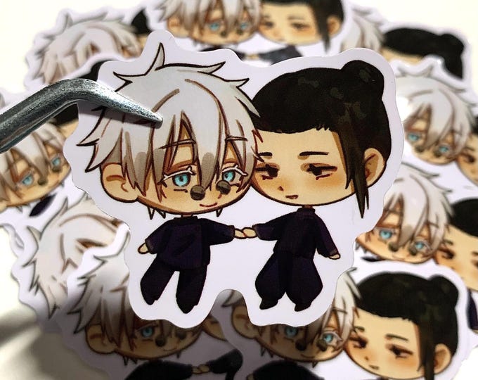 Satosugu Sticker | Gojo Geto | Jujutsu Kaisen - Etsy