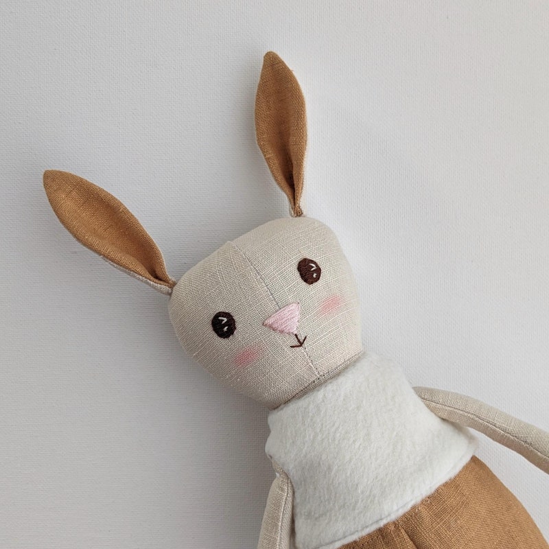 Soft Fabric Doll - Etsy