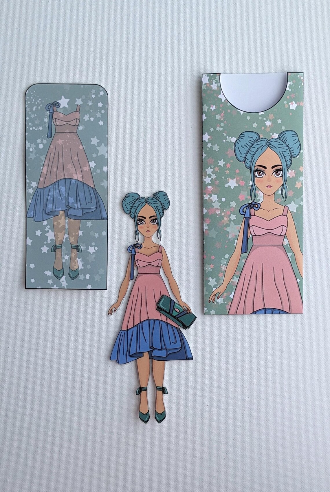 DIY Printable Three Different Paper Dolls With Clothes PDF - Etsy