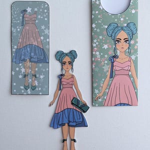 DIY Printable Three Different Paper Dolls With Clothes PDF - Etsy
