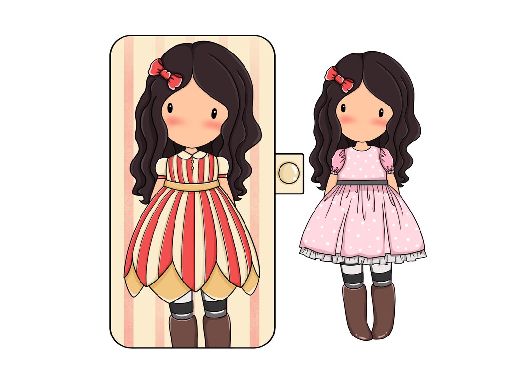 Printable Paper Doll Template, Circus Paper Doll, Activities for Kids ...