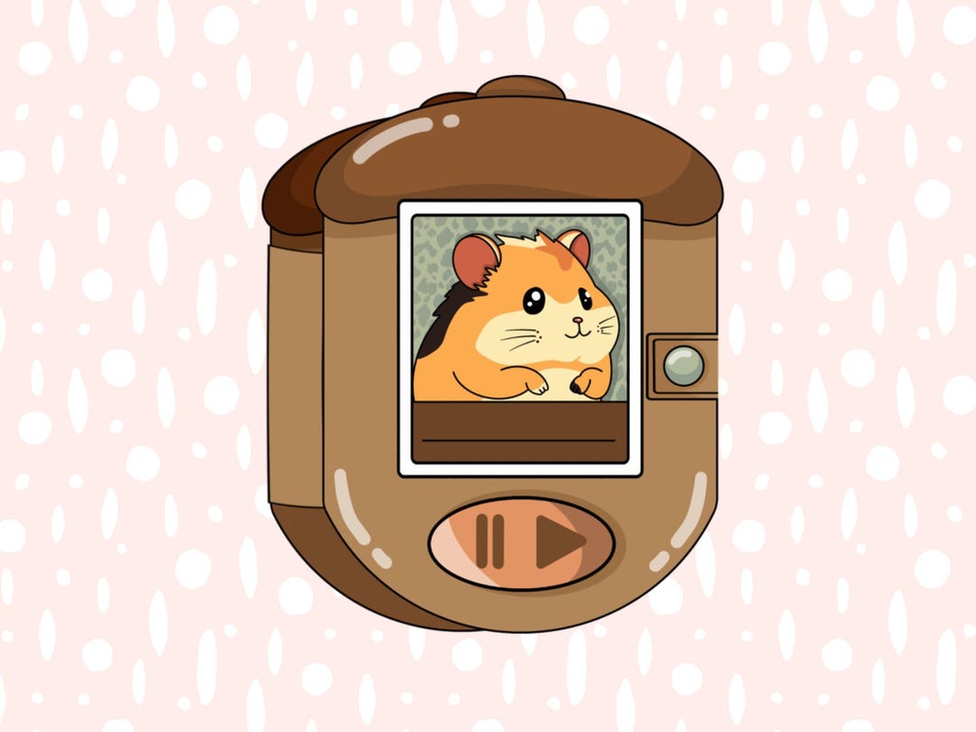 Paper Doll Hamsters With House: Halloween & Christmas (printable) - Etsy