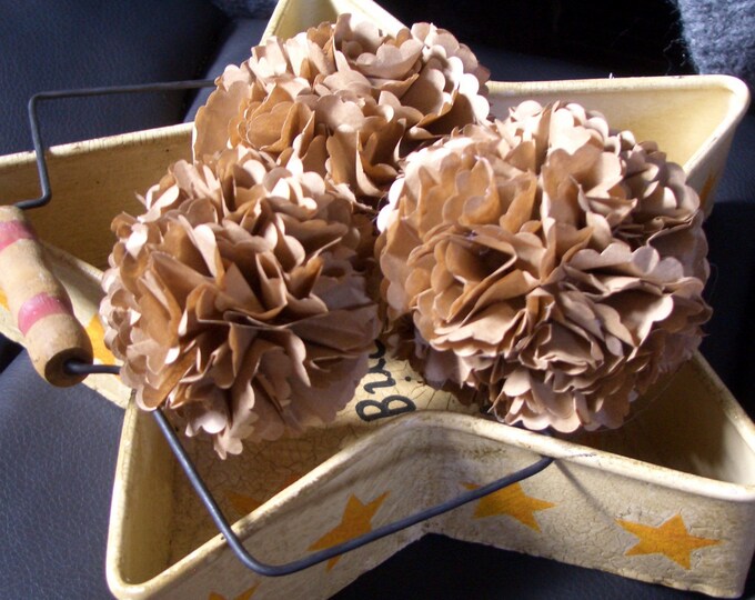 Hydrangea Decorative Paper Balls Set of 3 - Etsy