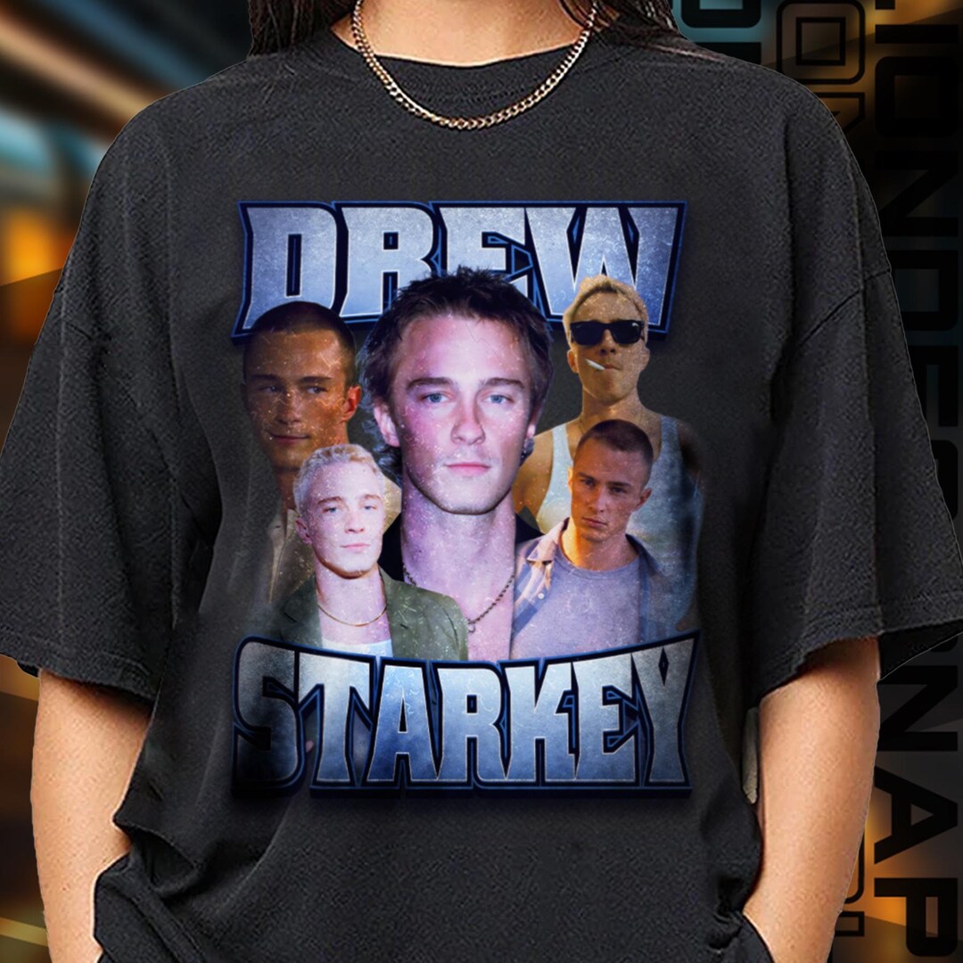 Limited Edition Drew Starkey T-shirt, Exclusive Fan Merch for Women and ...