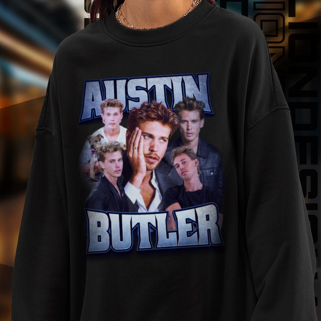 Limited Edition Austin Butler Sweatshirt, Exclusive Fan Merch for Women ...